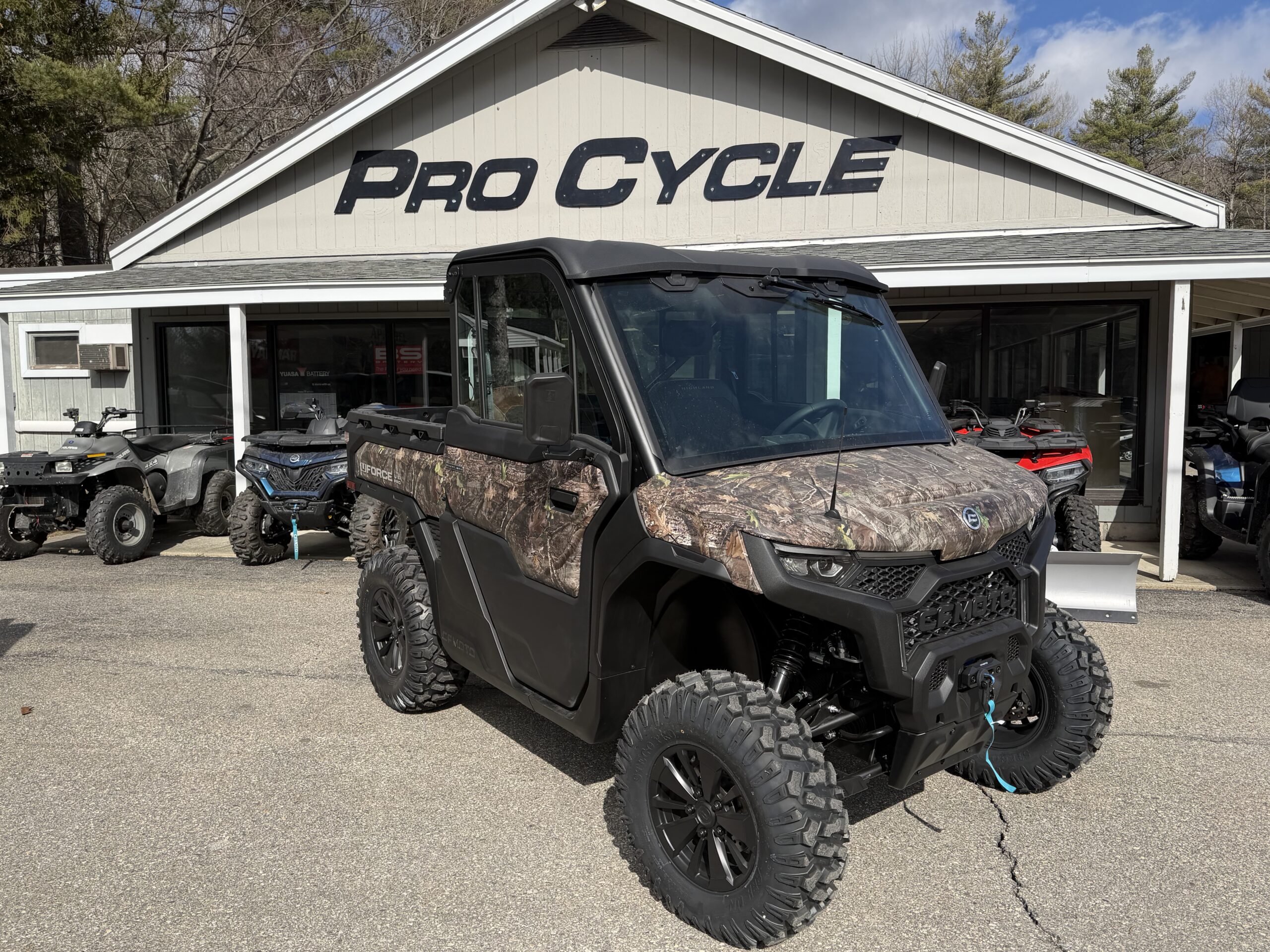 2026 CF MOTO U10 PRO HIGHLAND CAMO-CURRENTLY OUT OF STOCK-BLK & RED ...